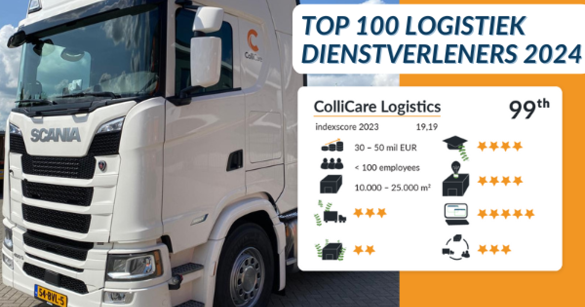 Top 100 Logistic Service Providers | ColliCare Logistics